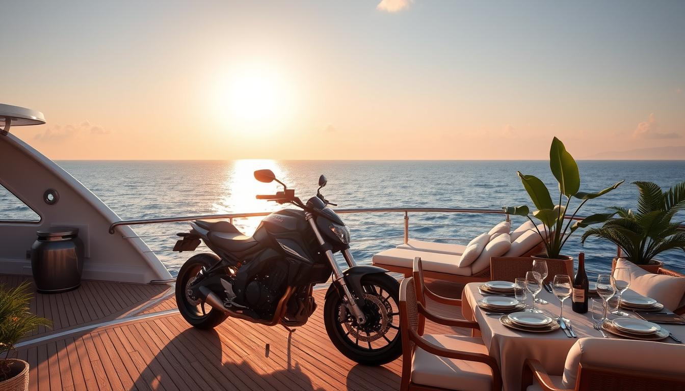Luxury at Sea: Indulge in a Premium Motorcycle Cruise