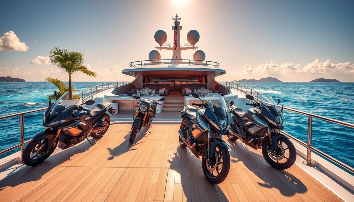 Luxury at Sea: Indulge in a Premium Motorcycle Cruise